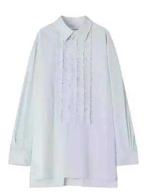 LANVIN Ruffled Shirt - Blue