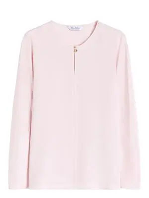 Max Mara Silk Crêpe De Chine Blouse - Pink