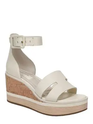Franco Sarto Madaya Platform Wedge Sandal - Marshmallow White