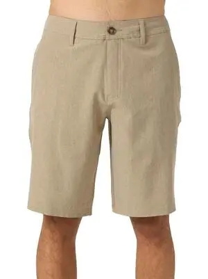 O'Neill Reserve Water Resistant Hybrid Shorts - Heather Khaki