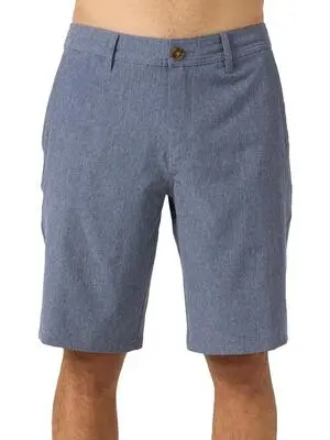 O'Neill Reserve Water Resistant Hybrid Shorts - Heather Navy