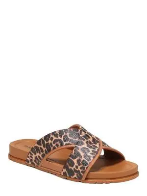 Dr. Scholl'S Sun Dreamer Slide Sandal - Tan/black