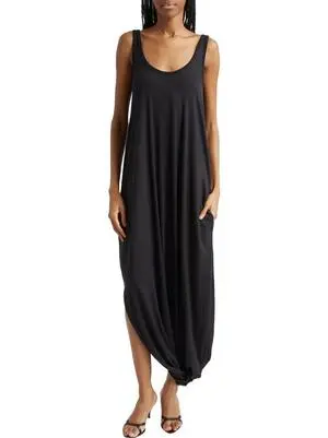 Ramy Brook Ellison Knot Hem Tank Dress - Black