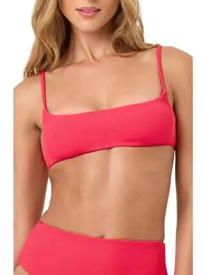 L*Space Presley Rib Bikini Top - Pout