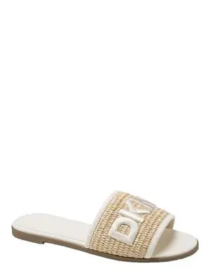 Dkny Winslet Slide Sandal - Natural