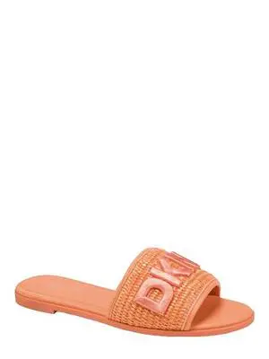 Dkny Winslet Slide Sandal - Orange Sherbet
