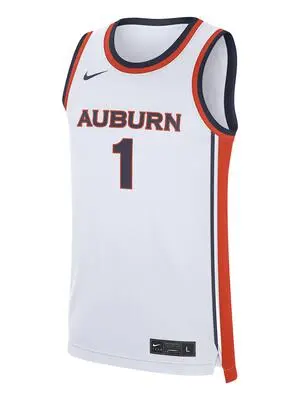 Nike Auburn Replica Basketball Jersey - White