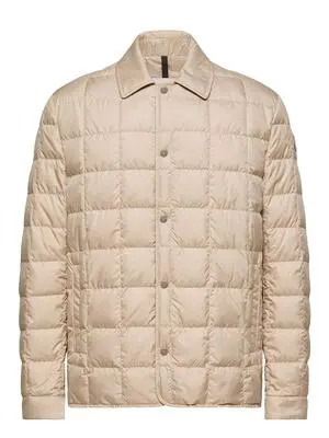 Moncler Castellana Down Shirt Jacket - Beige