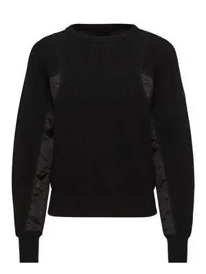 Moncler Cotton Sweater - Black
