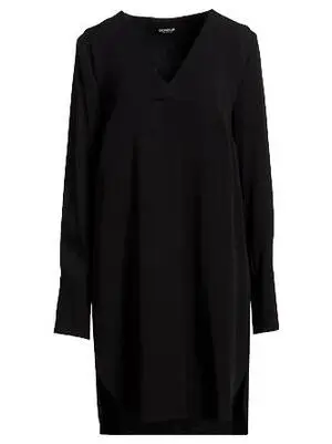 DONDUP Mini Dress In Cady - Black