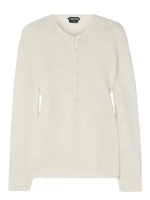 TOM FORD Knitted Sweater - Ivory