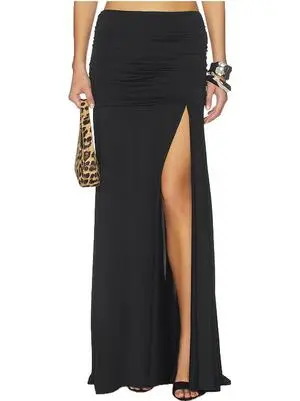 Amanda Uprichard Leo Skirt - Black