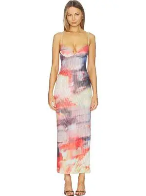 Miaou Florence Printed Dress - Flare