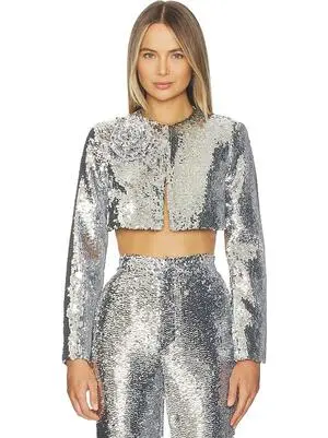 Giuseppe Di Morabito Sequin Jacket - Silver