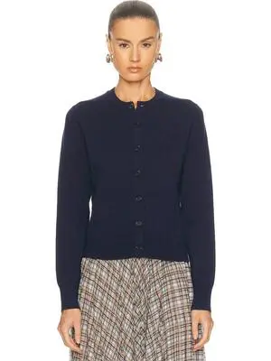 Acne Studios Kalas Yak Cardigan - Navy Melange