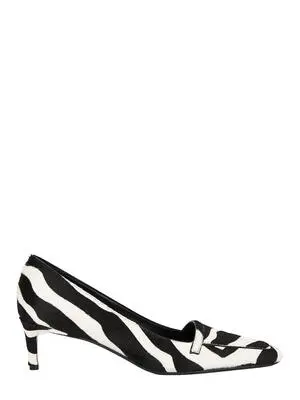 Khaite Celia Pump - Black & White