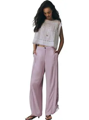 Anthropologie Wide Leg Pants - Lilac