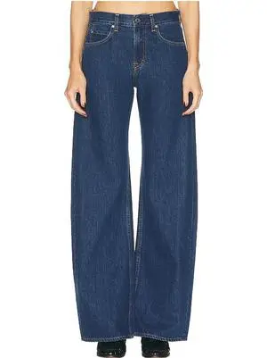 GRLFRND Rory Low Rise Baggy Short - Navy