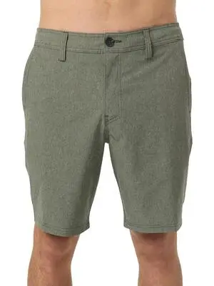 O'Neill Water-resistant Hybrid Shorts - Heather Mulled Basil