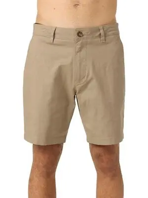 O'Neill Stretch Cotton Shorts - Khaki