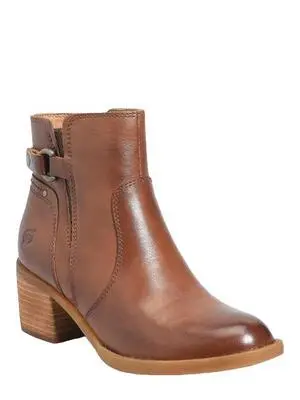 BØRN Reis Bootie - Dark Brown Leather