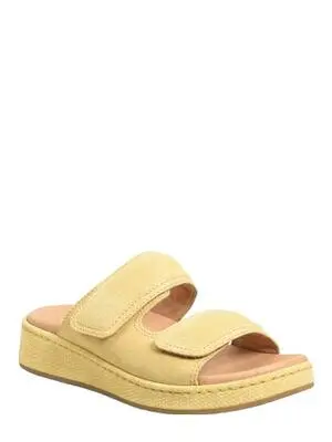 BØRN Vivian Platform Sandal - Yellow Suede