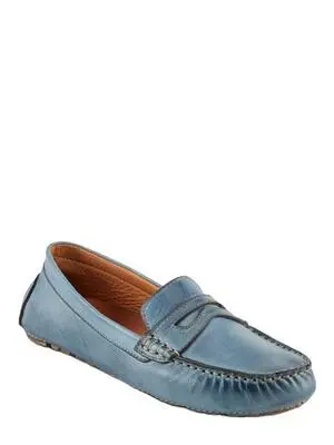 SPRING STEP SHOES Audette Penny Loafer - Blue