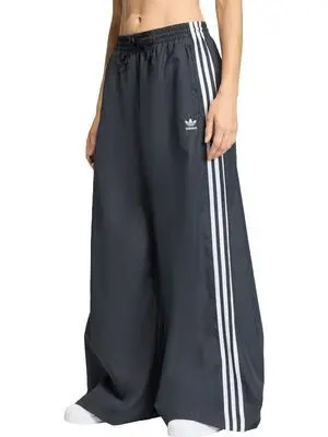 Adidas Originals By Alexander Wang Firebird Wide Leg Track Pants - Black/white