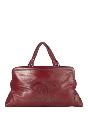 Chanel East/west Soho Chain Tote - Red