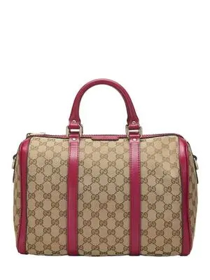 Gucci Original GG Boston Handbag Medium Beige