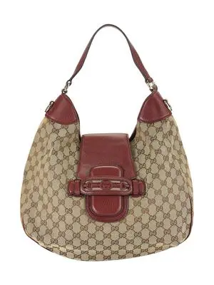 Gucci Original Gg Dressage Hobo - Brown