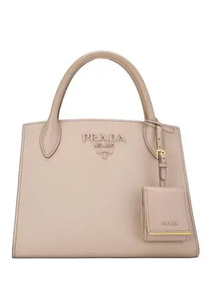 PRADA Saffiano Leather Monochrome Bag