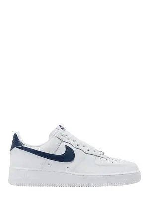 Nike Air Force 1 Low '07 Sneakers - White/college Navy Blue