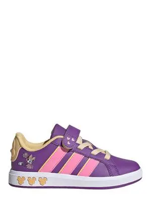 Adidas Grand Court Disney Minnie Mouse Sneakers - Active Purple/st Tropic Bloom/cloud White