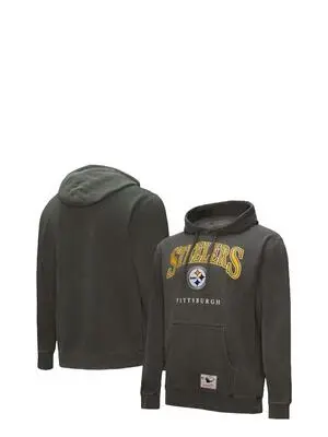 Mitchell & Ness Pittsburgh Steelers Slot Pullover Hoodie - Gray