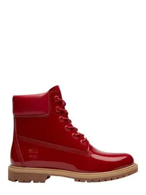 Timberland 6" Premium Waterproof Boots - Medium Red
