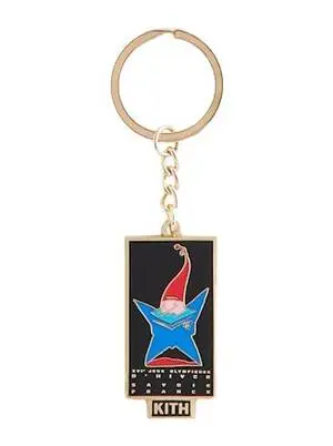 Kith Olympics Heritage Albertville Keyring - Multicolor