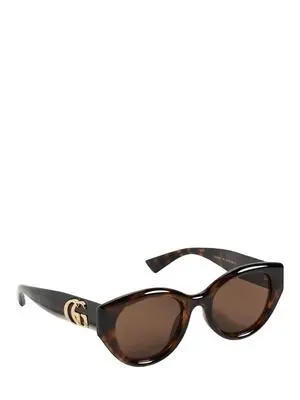Gucci Round Sunglasses - Havana Havana Brown/brown (gg1976sk/003)