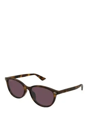 Gucci Square Sunglasses - Havana Havana Violet/violet (gg1818sk/002)