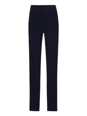 Cos Seamless Merino Wool Leggings Navy