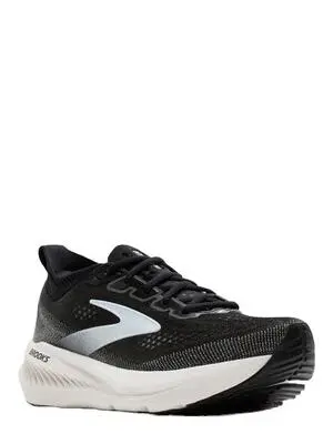 Brooks Glycerin 23 Lace-up Running Shoe - Black/grey/white