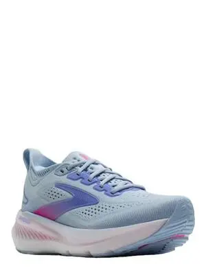 Brooks Glycerin 23 Lace-up Running Shoe - Skyway/blazing Bell/pink
