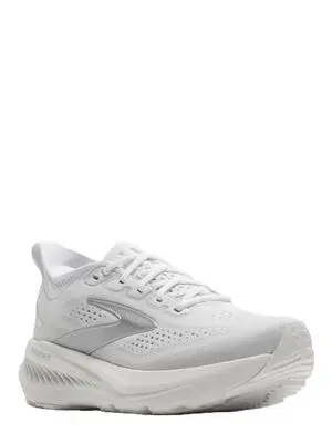 Brooks Glycerin 23 Lace-up Running Shoe - White/oyster/silver