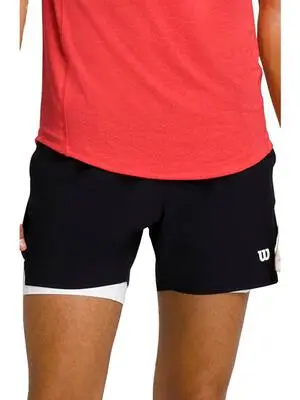 Wilson Tournament V2 Tennis Shorts - Black