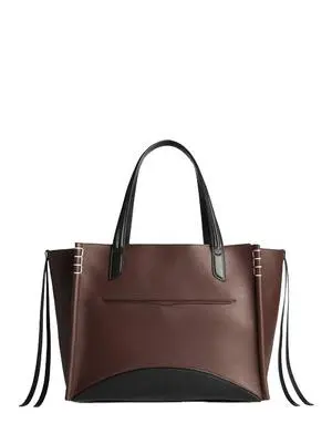 JW Anderson Loafer Leather Tote - Brown
