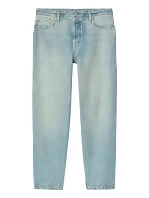 Cos Dome Relaxed-fit Straight-leg Jeans - Light Blue