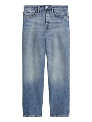 Cos Rider Relaxed-fit Straight-leg Jeans - Blue