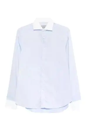 Canali Contrast Shirt - Blue