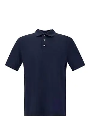 Herno Buttoned Polo Shirt - Blue