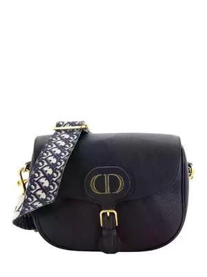 Dior Bobby Flap Bag Leather Large - Black